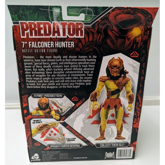 Lanard | Toys | Predator Collection Falconer Hunter 7 Figure Series 2 ...